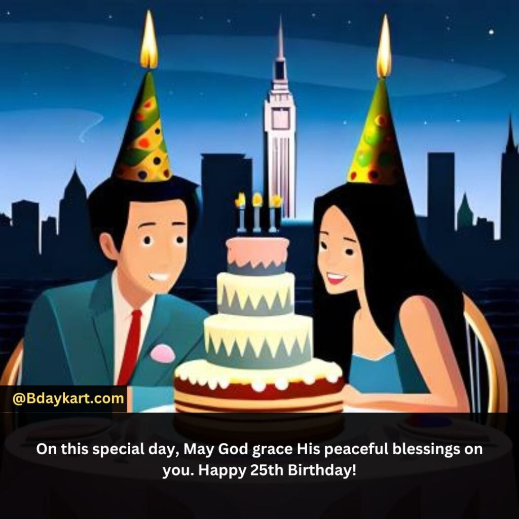 151+ Happy 25th Birthday Wishes and Messages - Bdaykart.com