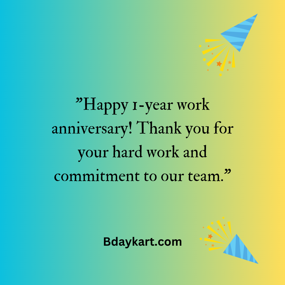 350+ Simple Work Anniversary Wishes: Celebrating Professional ...