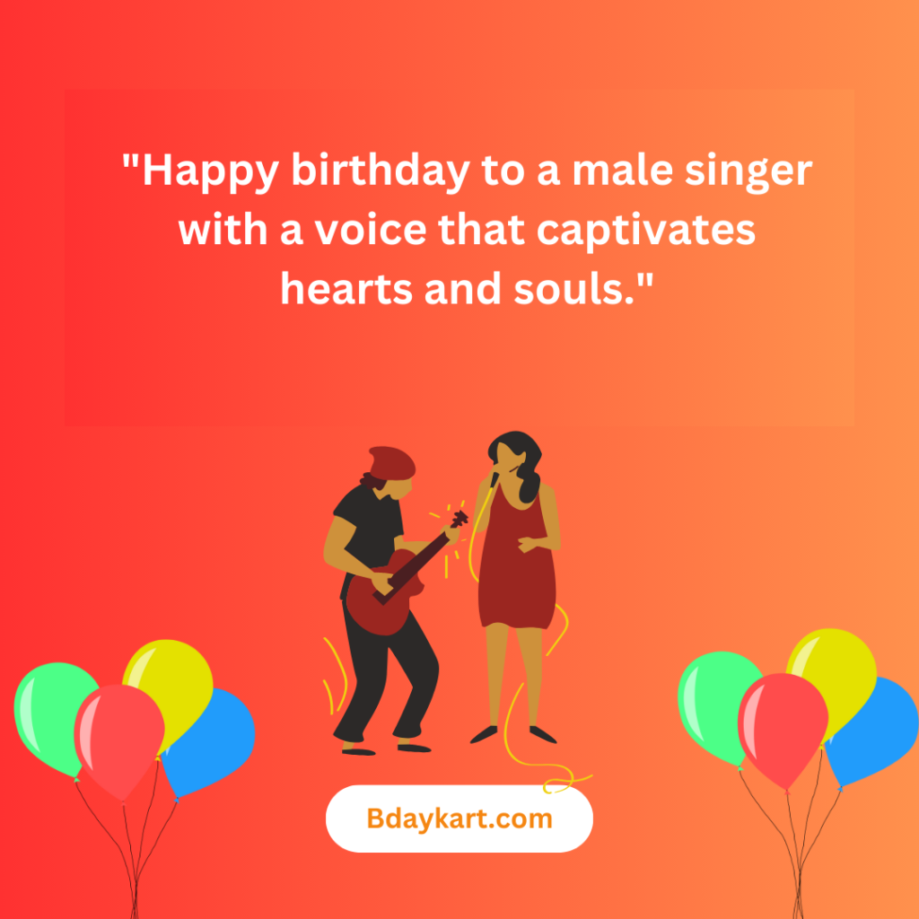 Happy Birthday Singer | 120+ Birthday Wishes for Singer - Bdaykart.com