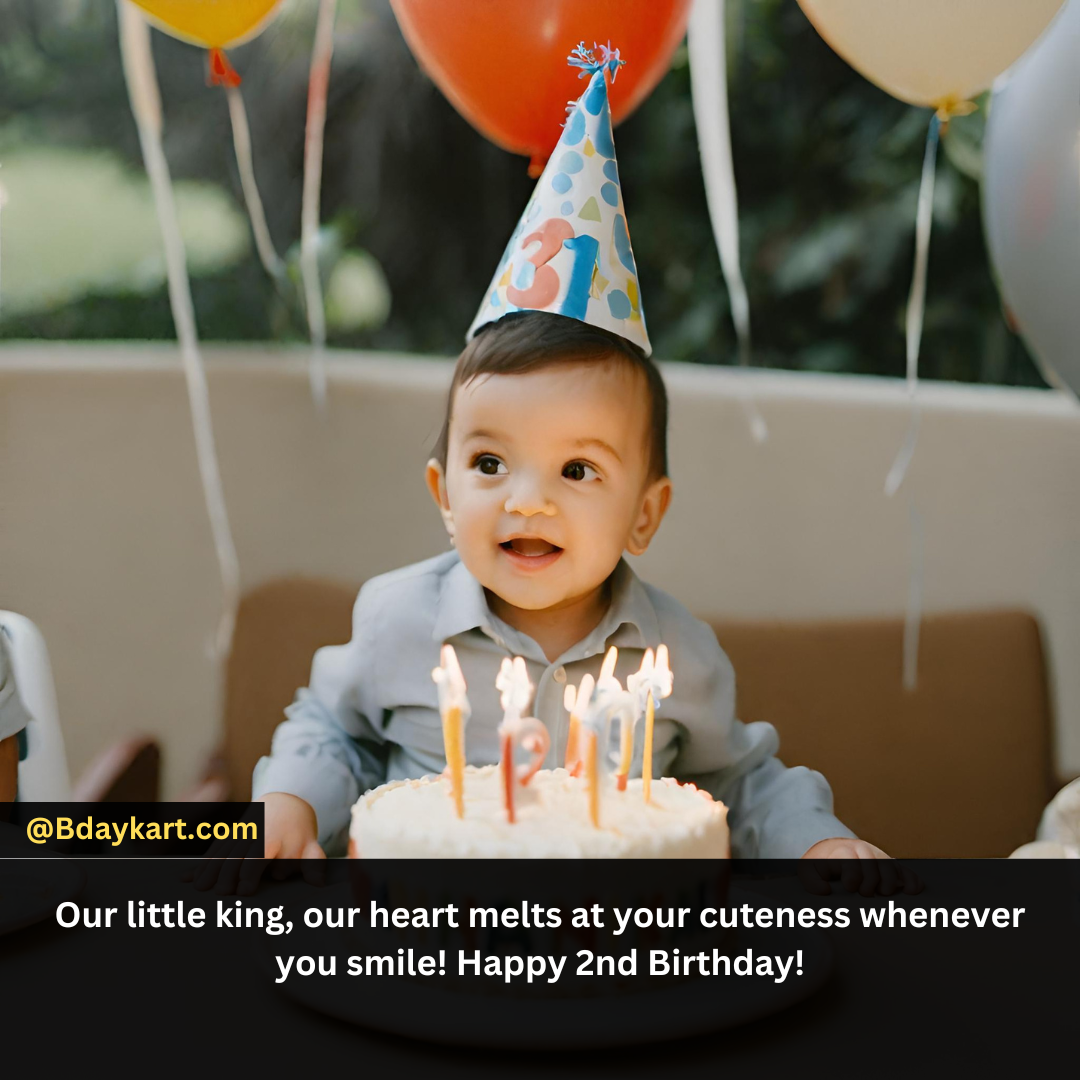2 Year Birthday Wishes for Baby Boy | Turning 2 Birthday Quotes ...