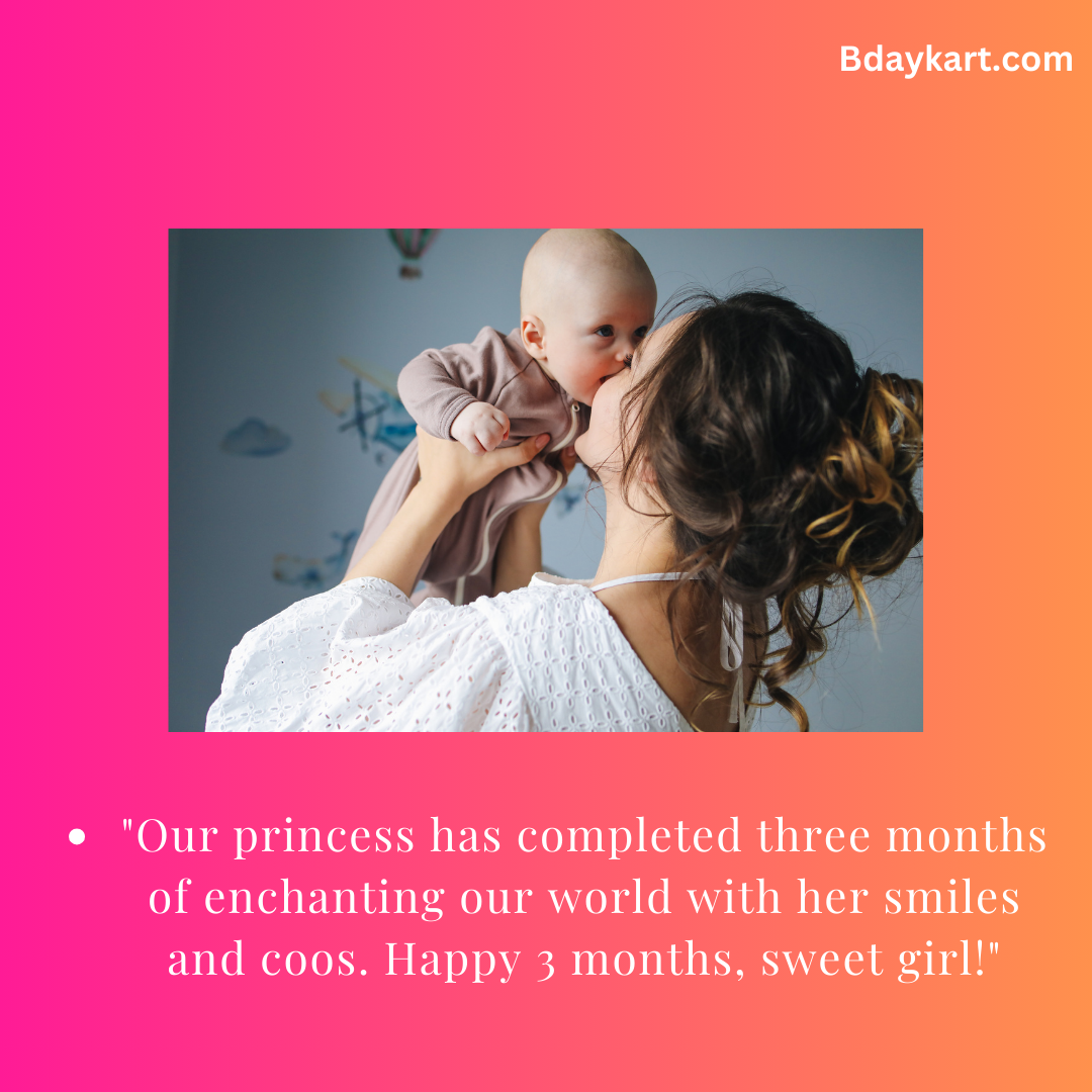 120+ Heartfelt 3 Month Birthday Wishes for Your Little Ones (Baby Boy ...